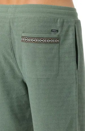 O'Neill Bavaro Herringbone Drawstring Shorts - Sage