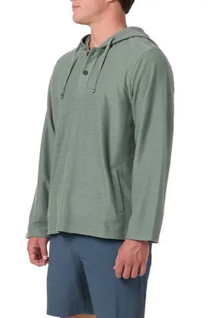 O'Neill Bavaro Cotton Blend Pullover Hoodie - Sage