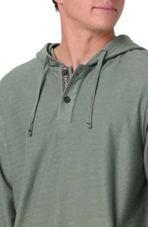 O'Neill Bavaro Cotton Blend Pullover Hoodie - Sage