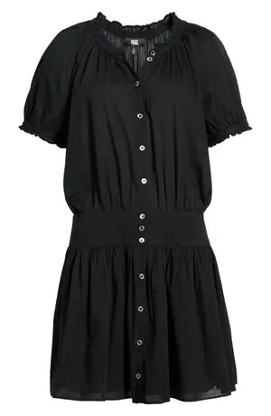 Paige Nisha Puff Sleeve Mini Dress