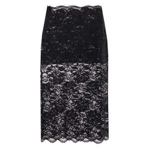Rabanne High-waisted Lace Skirt