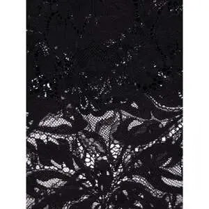 Rabanne High-waisted Lace Skirt - Black