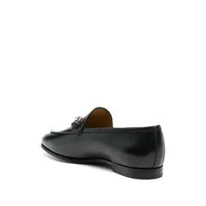 Gucci Calf Leather Horsebit Loafers - Black