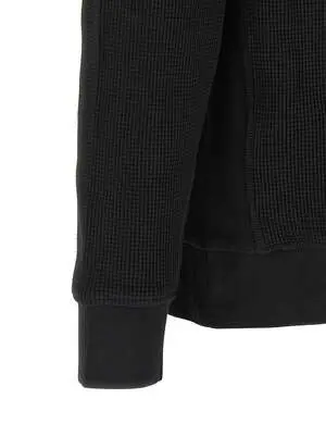 Stone Island Heavy Honeycomb Cotton Fleece Crewneck Sweatshirt