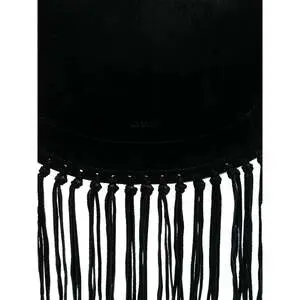 Isabel Marant Étoile Suede Fringe Detail Tote Bag - Black