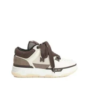Amiri Low Top Sneakers With Logo Detailing - Cream