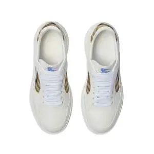 Burberry Low-top Sneakers With Classic Check Detail