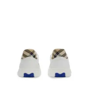 Burberry Low-top Sneakers With Classic Check Detail
