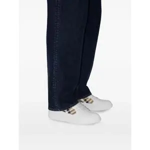 Burberry Low-top Sneakers With Classic Check Detail