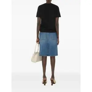Burberry Cotton T-shirt With Equestrian Knight Motif