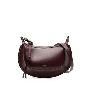 Isabel Marant Étoile Studded Leather Shoulder Bag - Red