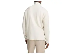 Vince Button Mock Neck Long Sleeve Clothing H