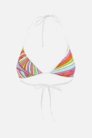 Emilio Pucci Triangle Bikini Top - Multicolor