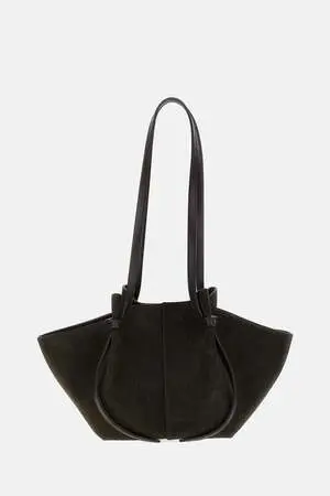 Yuzefi Yuzefi Mochi Suede Handbag Marrone