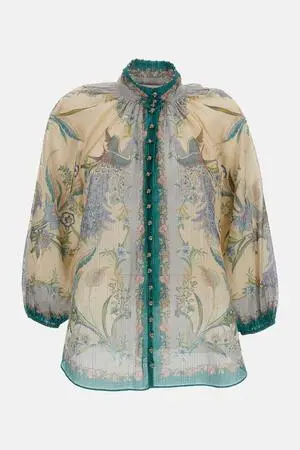 Zimmermann Indra Billow Blouse - Multicolor