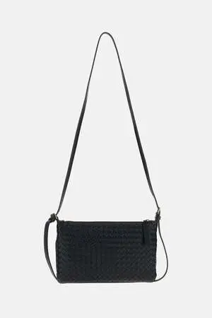 Bottega Veneta Mini Gemelli Crossbody Bag - Nero