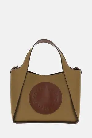 Stella McCartney Logo Tote Bag In Macintosh And Alter Mat