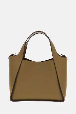 Stella McCartney Logo Tote Bag In Macintosh And Alter Mat
