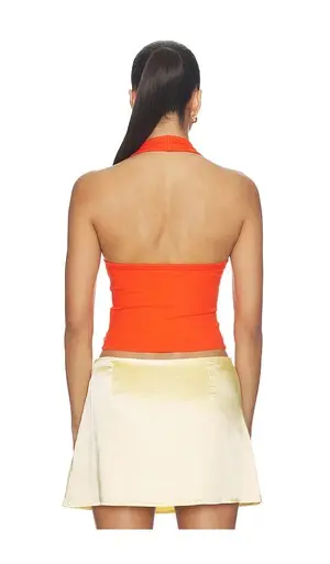 Eterne Cropped Halter Top