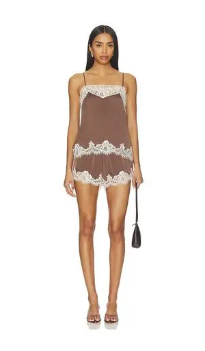 Faithfull The Brand Marisol Top With Lace Trim