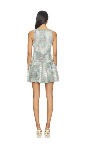 Faithfull The Brand Gala Mini Dress - Blue