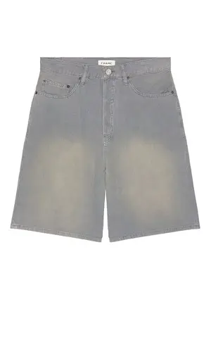 FRAME Canvas Baggy Shorts - Blue