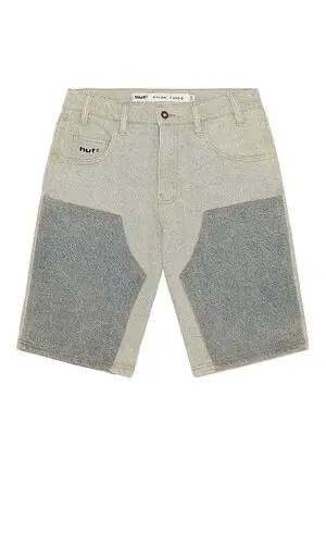 HUF Kinda Loose Double Knee Patchwork Denim Shorts