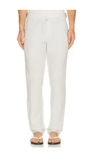 Onia Linen Trousers - Grey