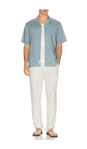 Onia Linen Trousers - Grey