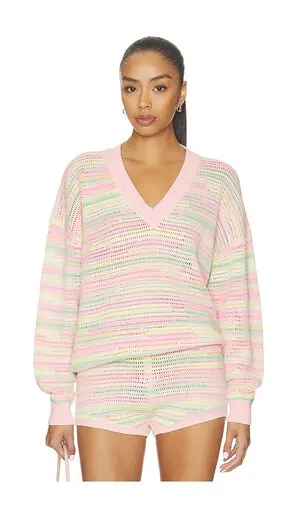 LoveShackFancy Marlieanna Pullover - Pink