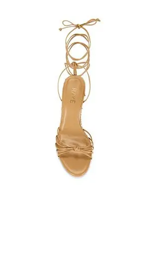 Raye Ciela Wedge Sandals With Lace-up Ankle Ties