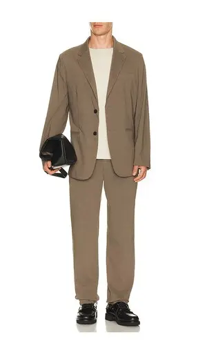 Theory Standard Blazer In Good Linen In . Also - Brown