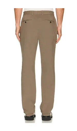 Theory Standard Pant In Good Linen - Brown