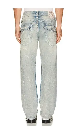 True Religion Billy Big T Flap Crystal Jeans