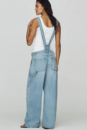 PILCRO Kayden Carpenter Barrel Overalls