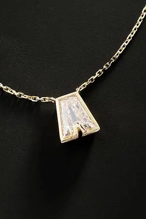ORIANNE Lb Grown Dimond Itil Bezel Necklce - A