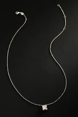 ORIANNE Lb Grown Dimond Itil Bezel Necklce R