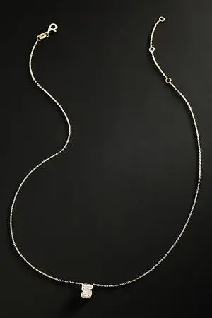 ORIANNE Lb Grown Dimond Itil Bezel Necklce S