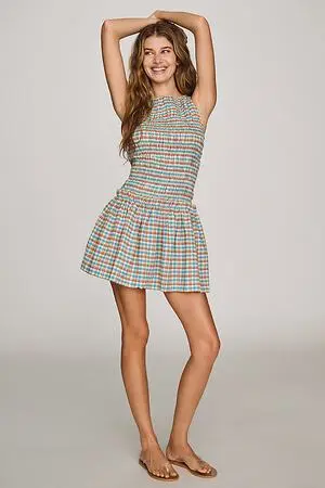 Faithfull The Brand Gala Smocked Dress