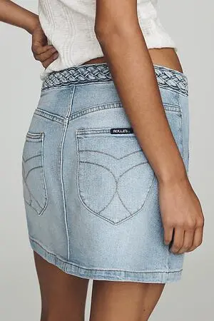 Rolla's High Line Denim Mini Skirt