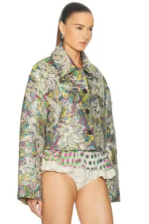 Dries Van Noten Embellished Brocade Jacket