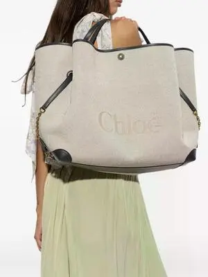 Chloé Large Tote Bag - Neutrals