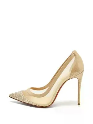 CHRISTIAN LOUBOUTIN Galativi Crystal-embellished Pumps