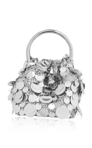 Rabanne Sparkle Purse - Silver