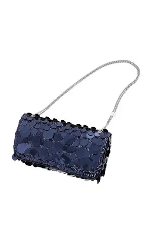 Rabanne Sparkle Large Baguette Bag