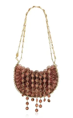 Rabanne 1969 Moon Resin Shoulder Bag - Pink