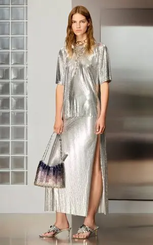 Rabanne 1969 Skyline Tie & Dye Shoulder Bag
