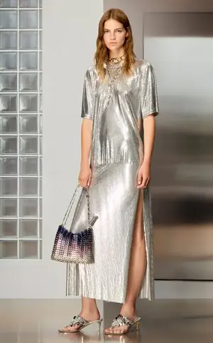 Rabanne 1969 Skyline Tie & Dye Shoulder Bag