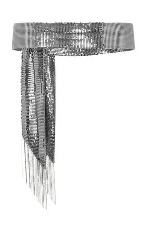 Rabanne Pixel Mesh Belt