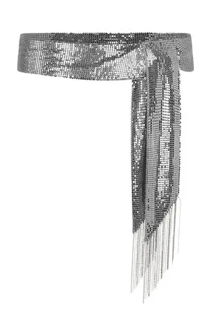 Rabanne Pixel Mesh Belt